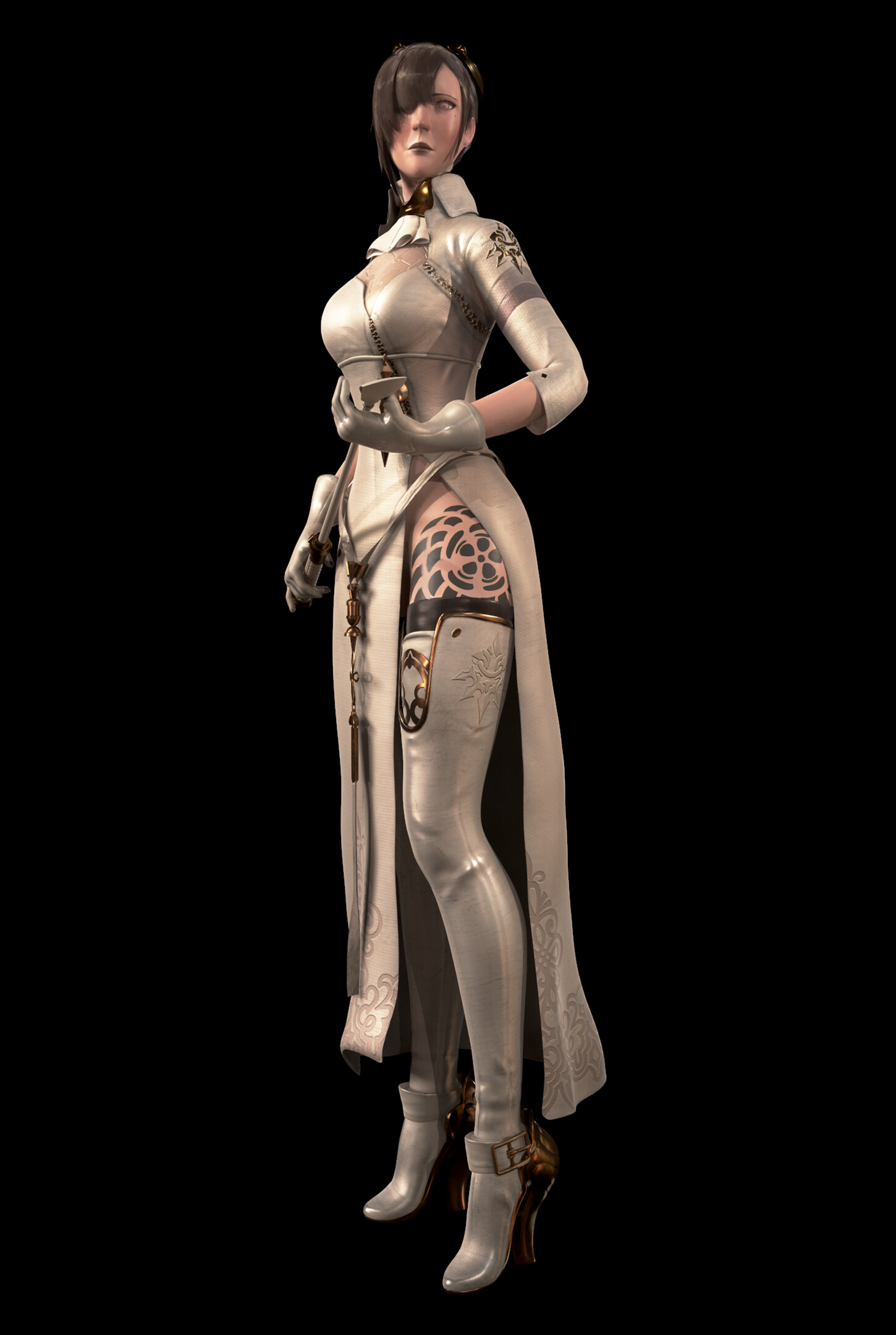 ArtStation - Character Design: Akeha Mechanical Assassin