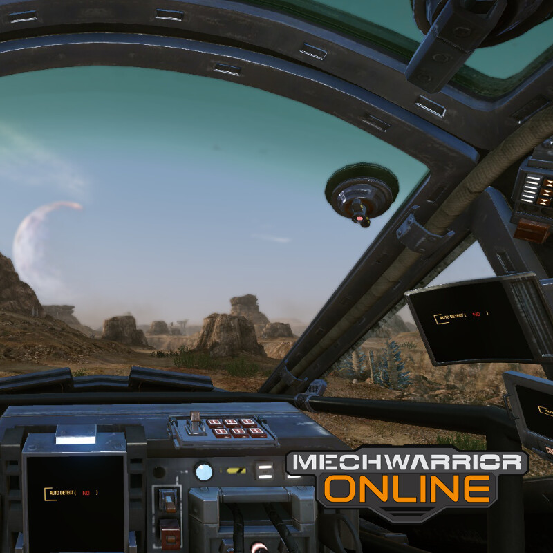 ArtStation - Nova Mech Cockpit