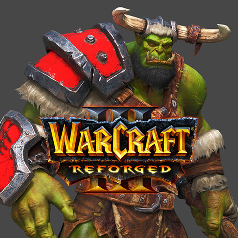 ArtStation - Orc Grunt of WarCraft 3: Reforged