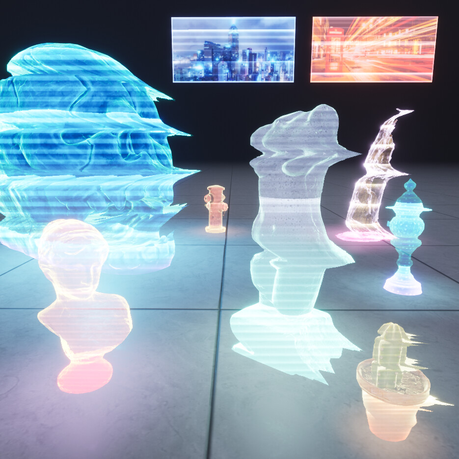 ArtStation - Hologram Shader