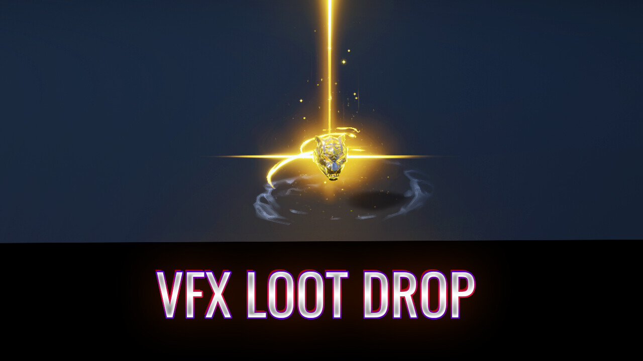 ArtStation - VFX Loot Drop