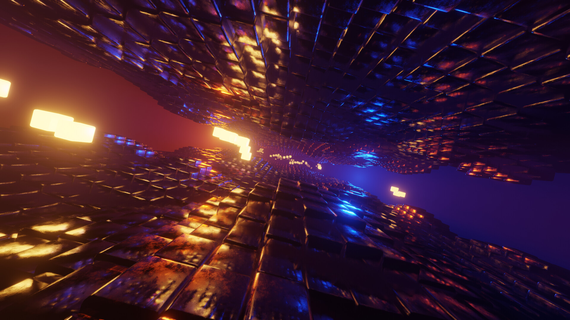 ArtStation - Looped cubic animation