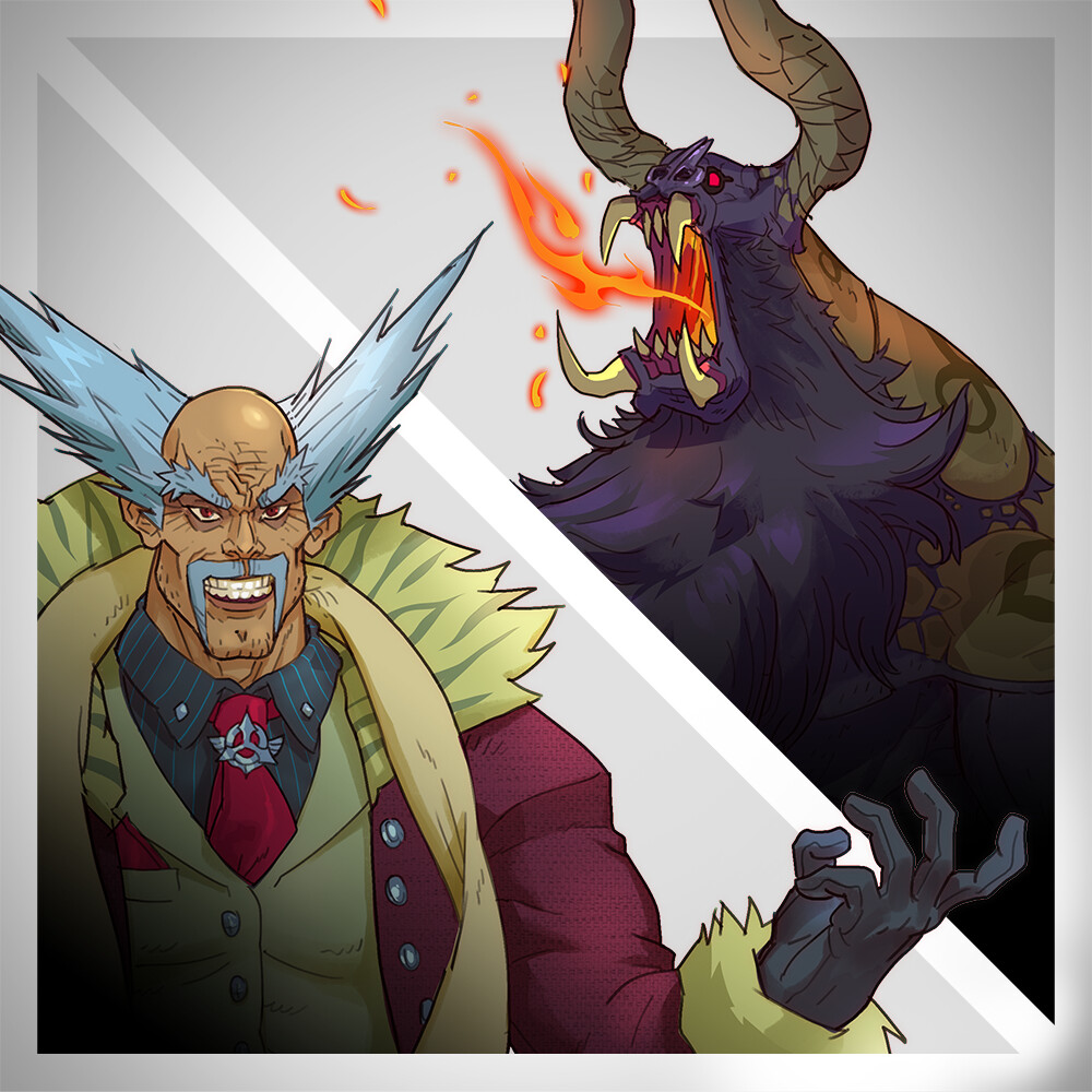 ArtStation - Tekken Tribute - Round 4