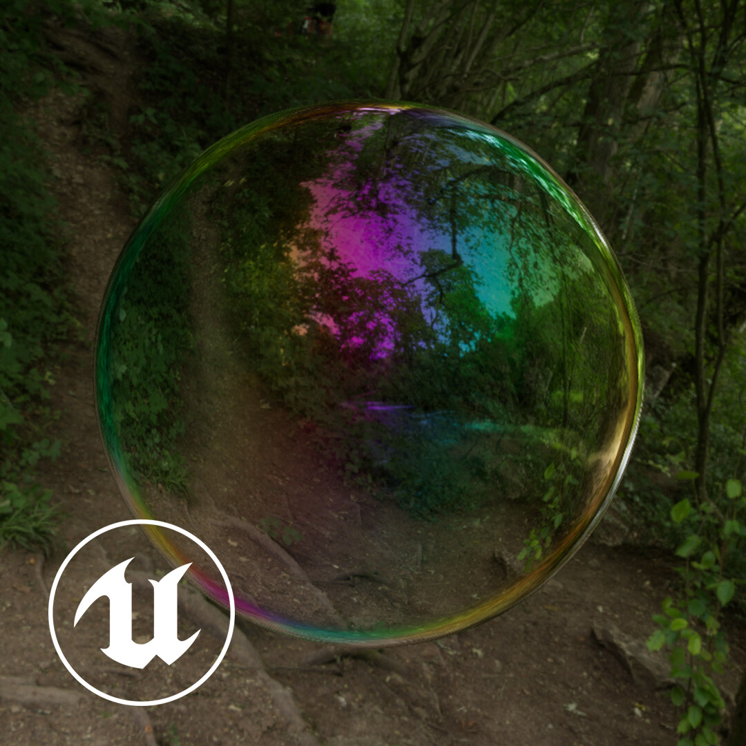 ArtStation - Real time soap bubble shader