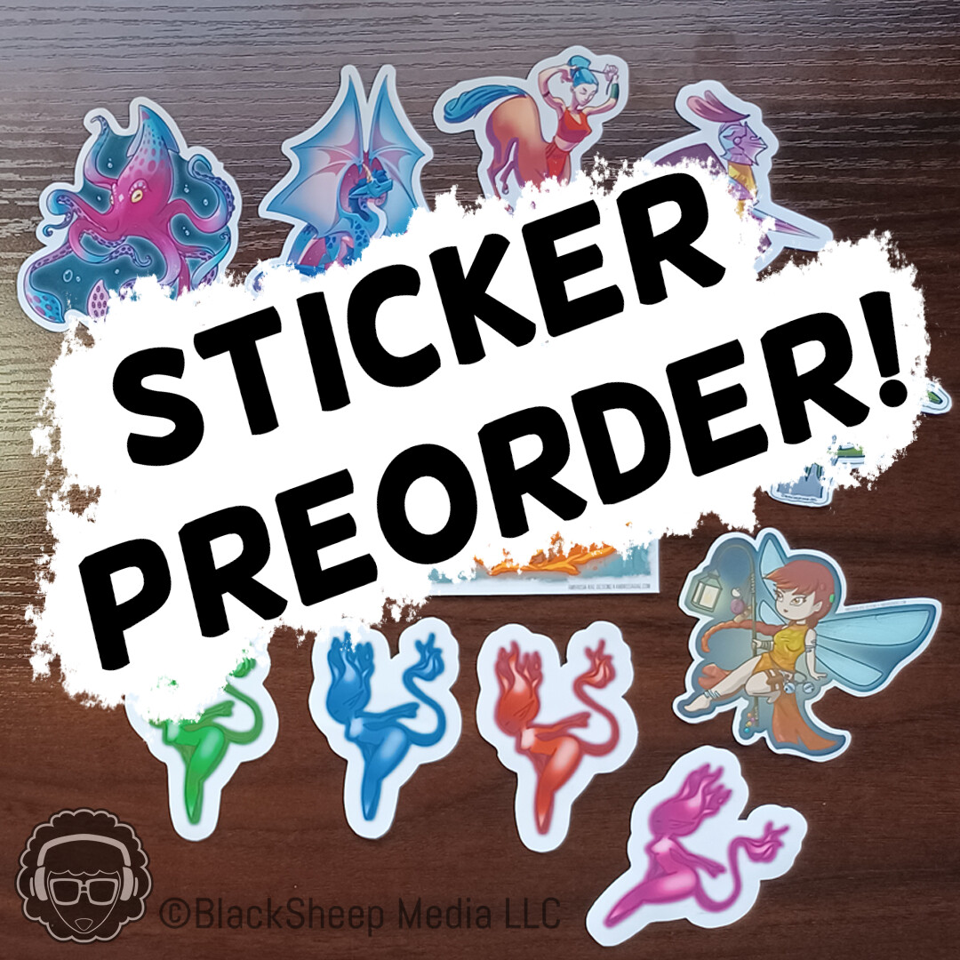 ArtStation - Fantasy Stickers!