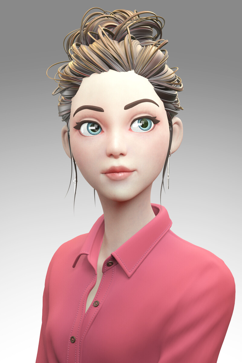 ArtStation - Girl Portrait