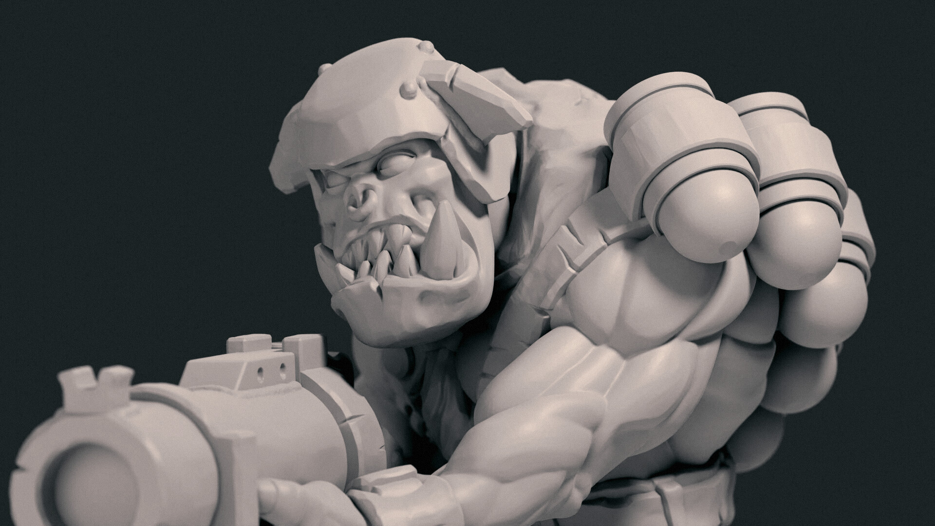 ArtStation - Orc 006.STL
