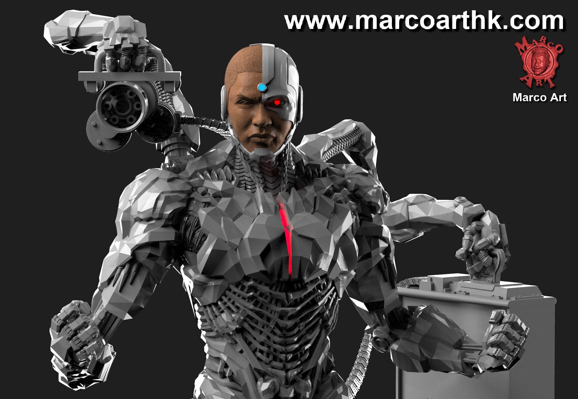 ArtStation - Zack Snyder’s Justice League -Cyborg