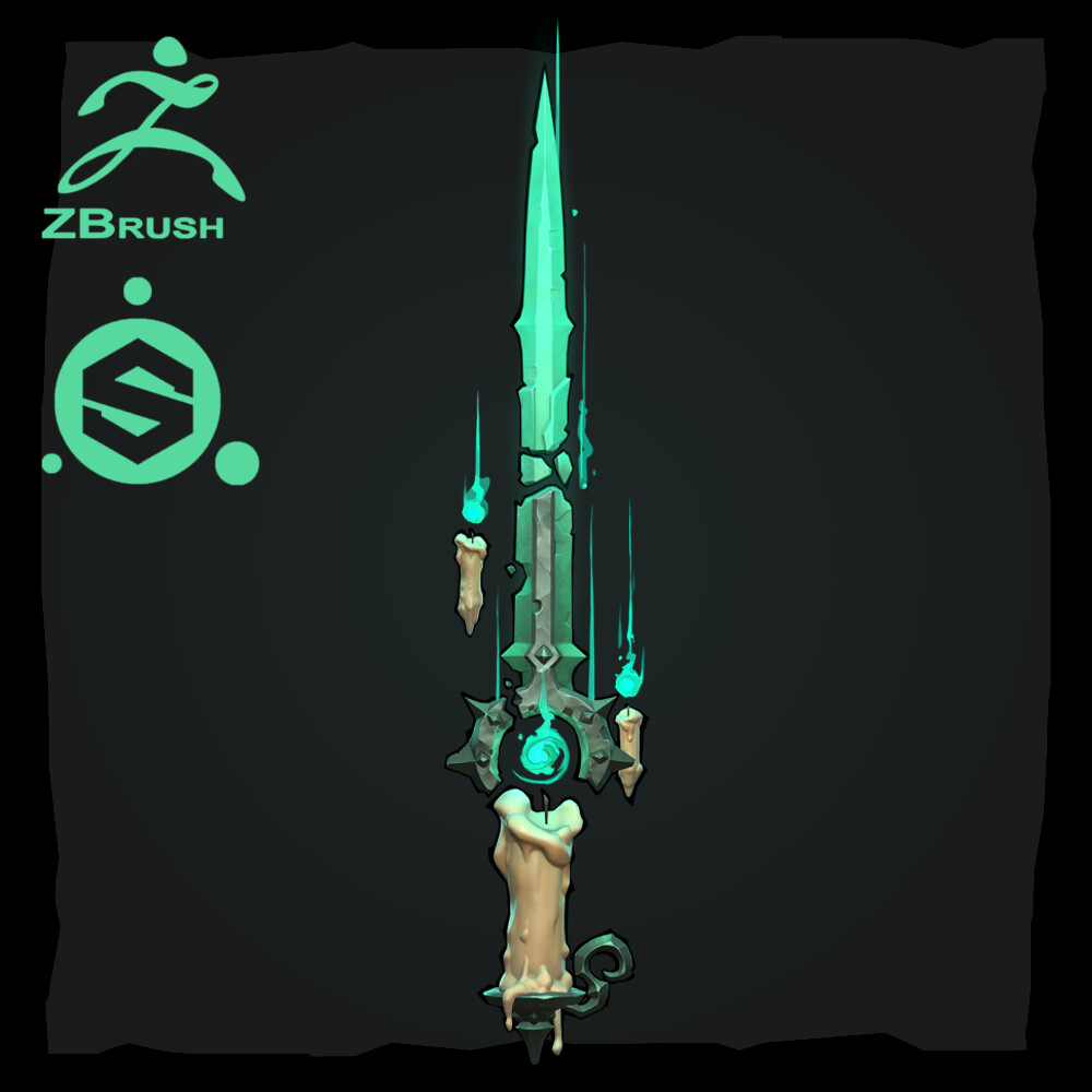 ArtStation - Ghostly Sword