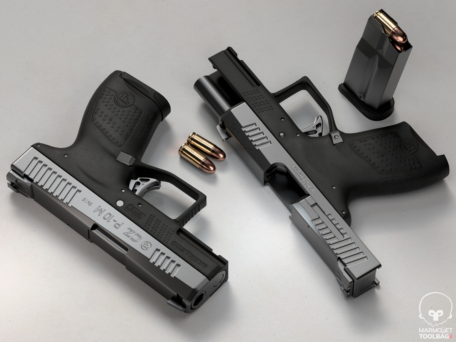 ArtStation - CZ P-10 Micro