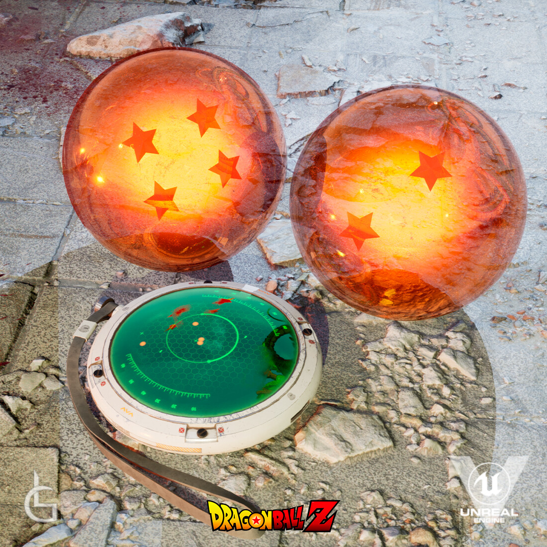 Luciano Gatto - Battle for the Dragon Balls UE5 [DBZ Fan Art]
