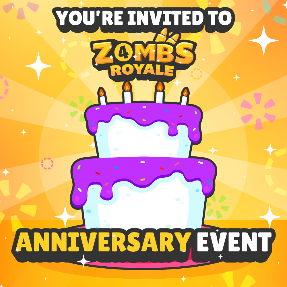ArtStation - Zombs Royale - 4th Anniversary Event