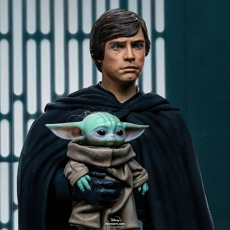 ArtStation - Luke Skywalker - R2-D2 - Grogu