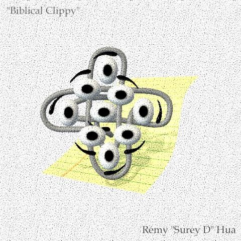 ArtStation - Biblical Clippy