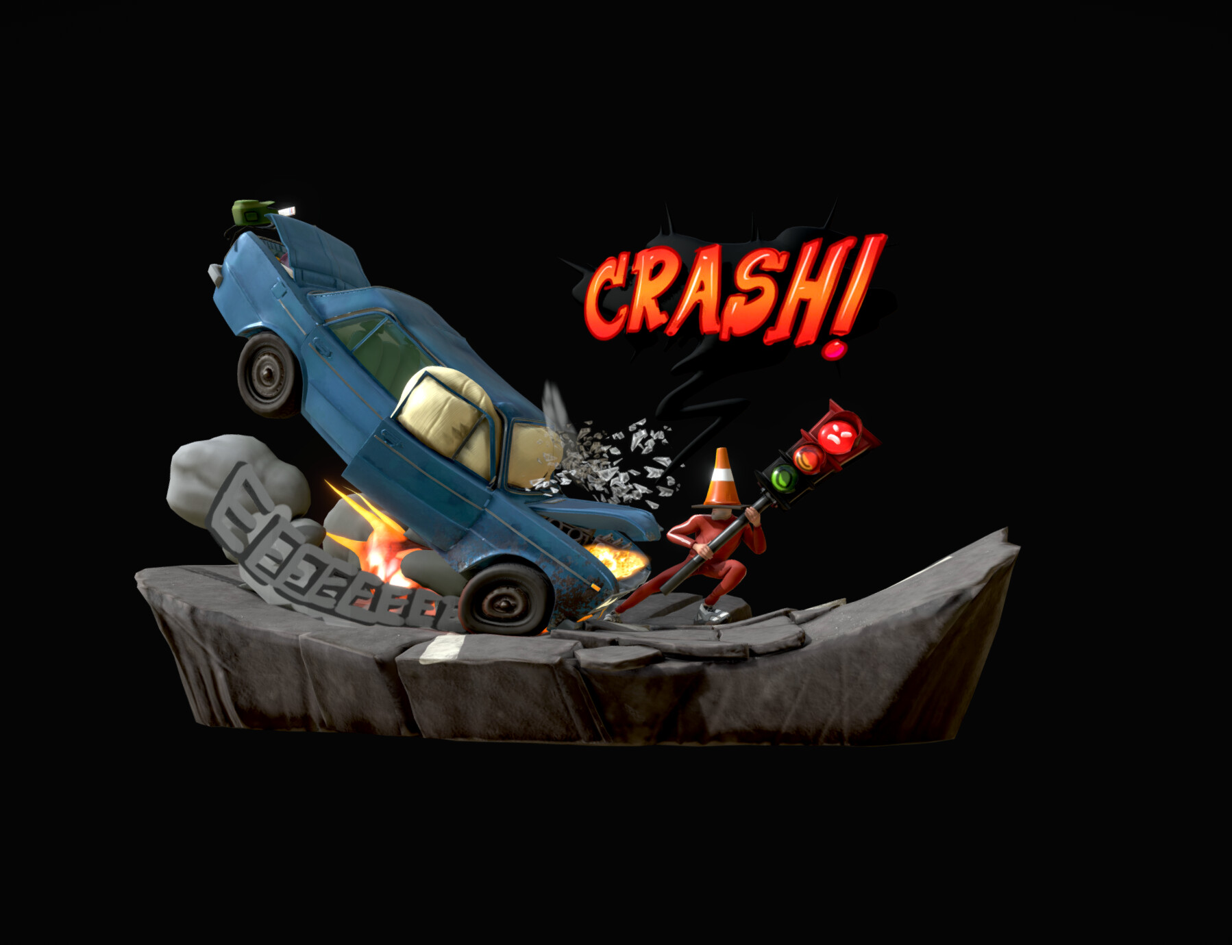 ArtStation - Red Light Runners