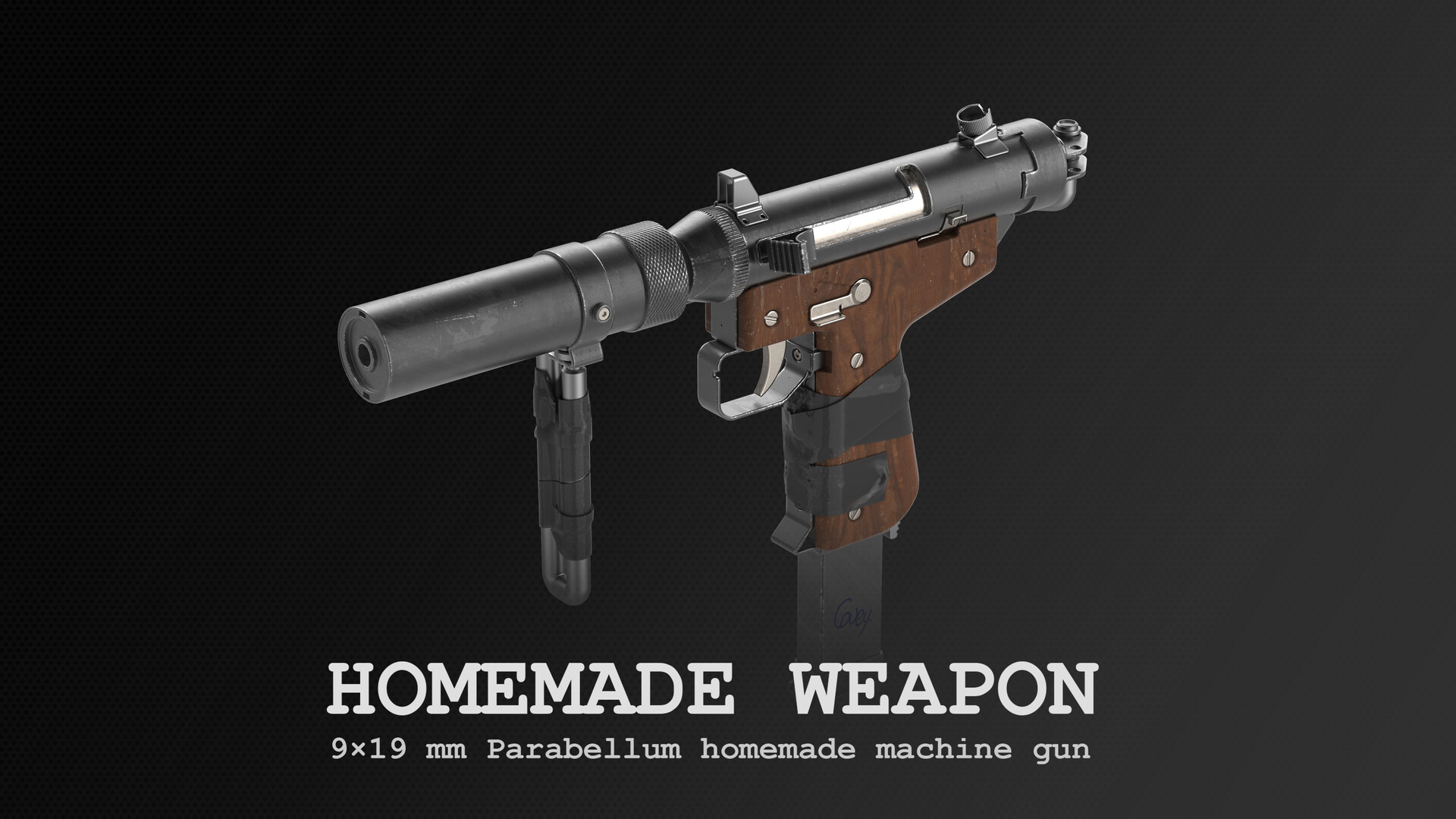 ArtStation - Homemade weapon