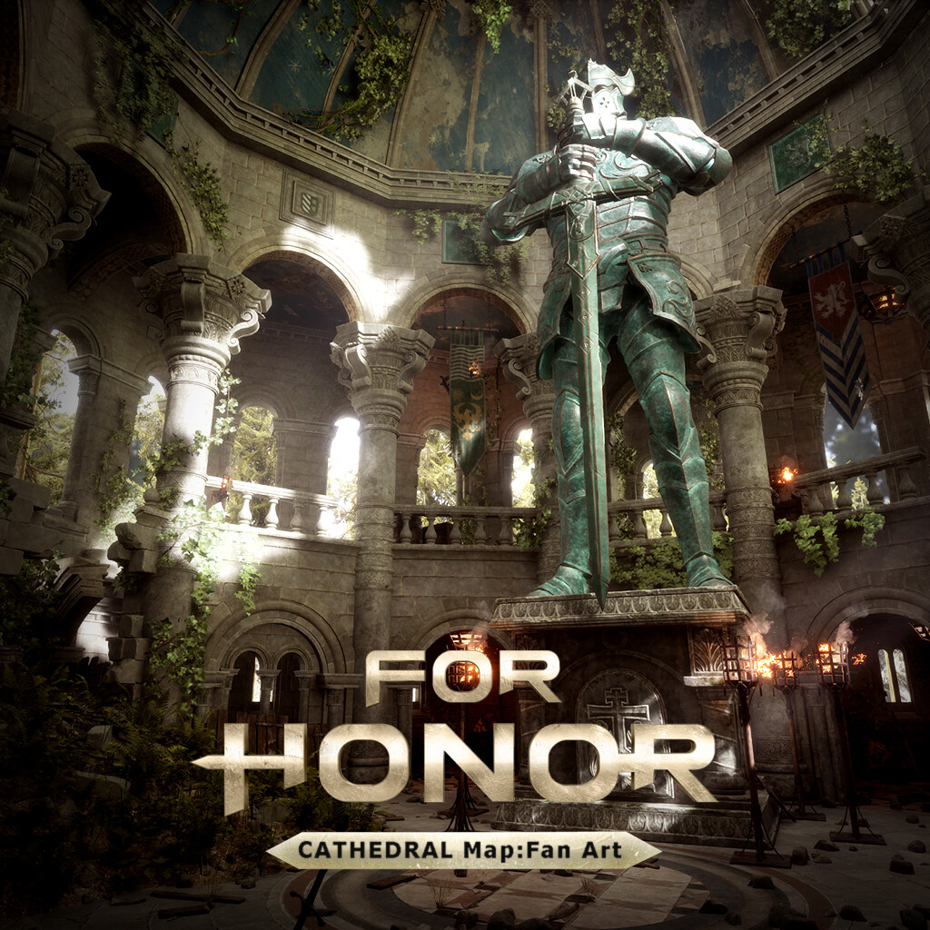 ArtStation - ForHonor Cathedral Map-Unreal5 Fan Art