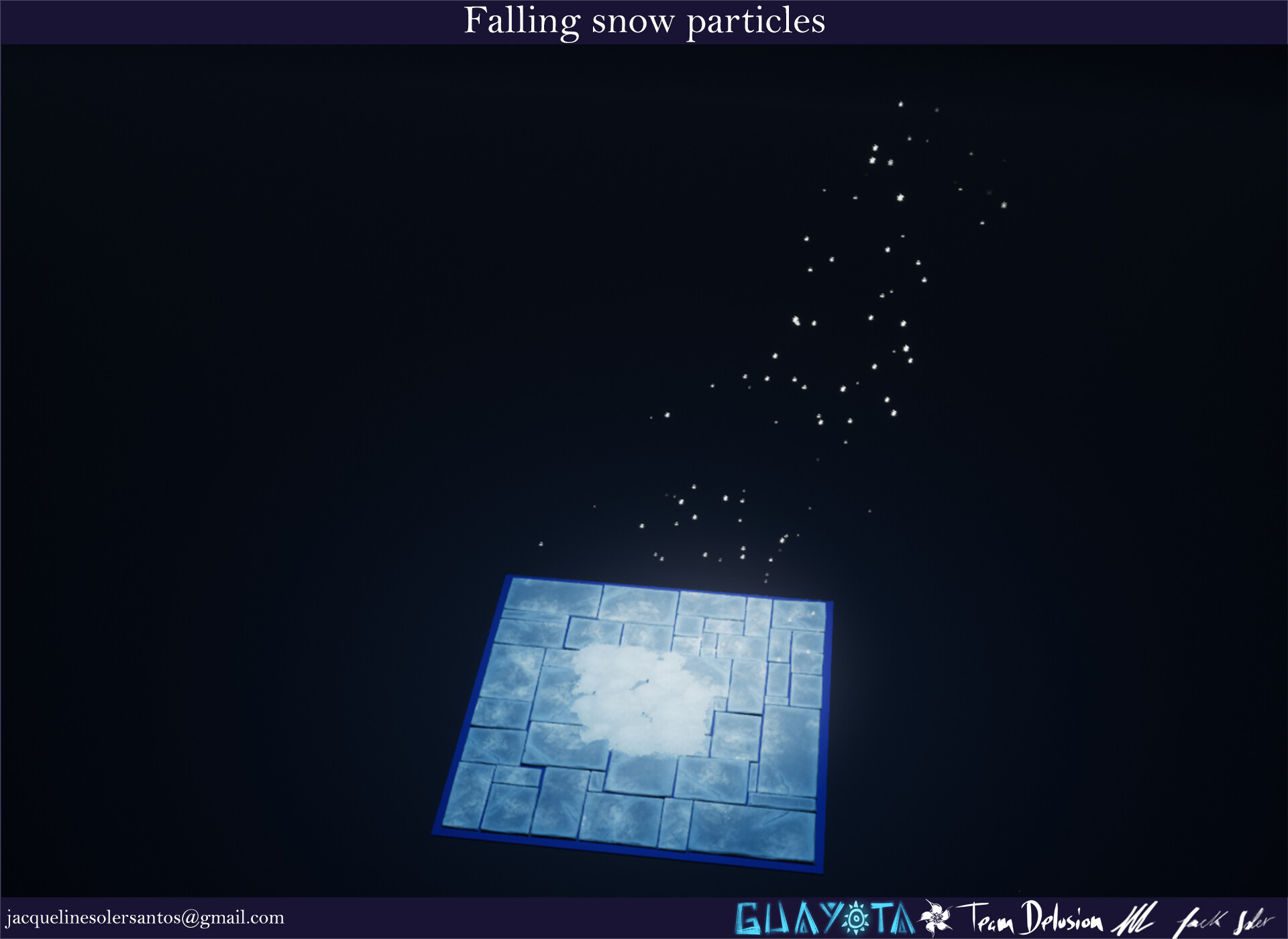 ArtStation - Falling Snow Particles