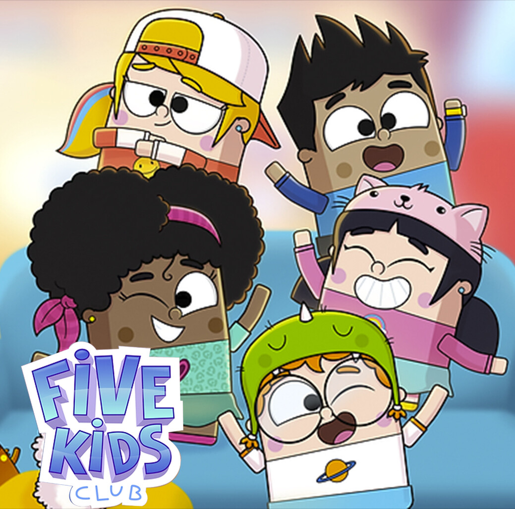 ArtStation - Five Kids Club - Color Key
