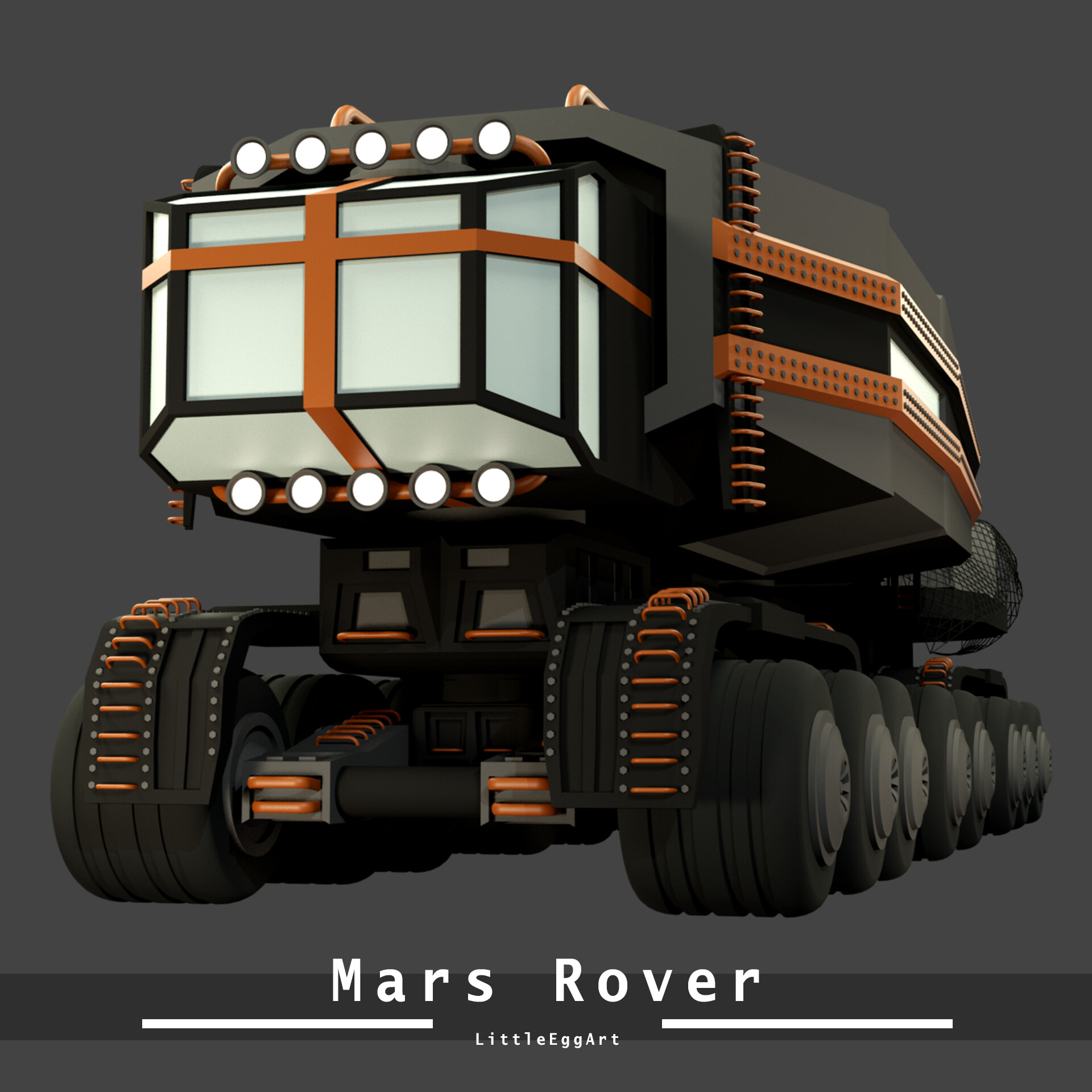 ArtStation - 502 - Mars Rover