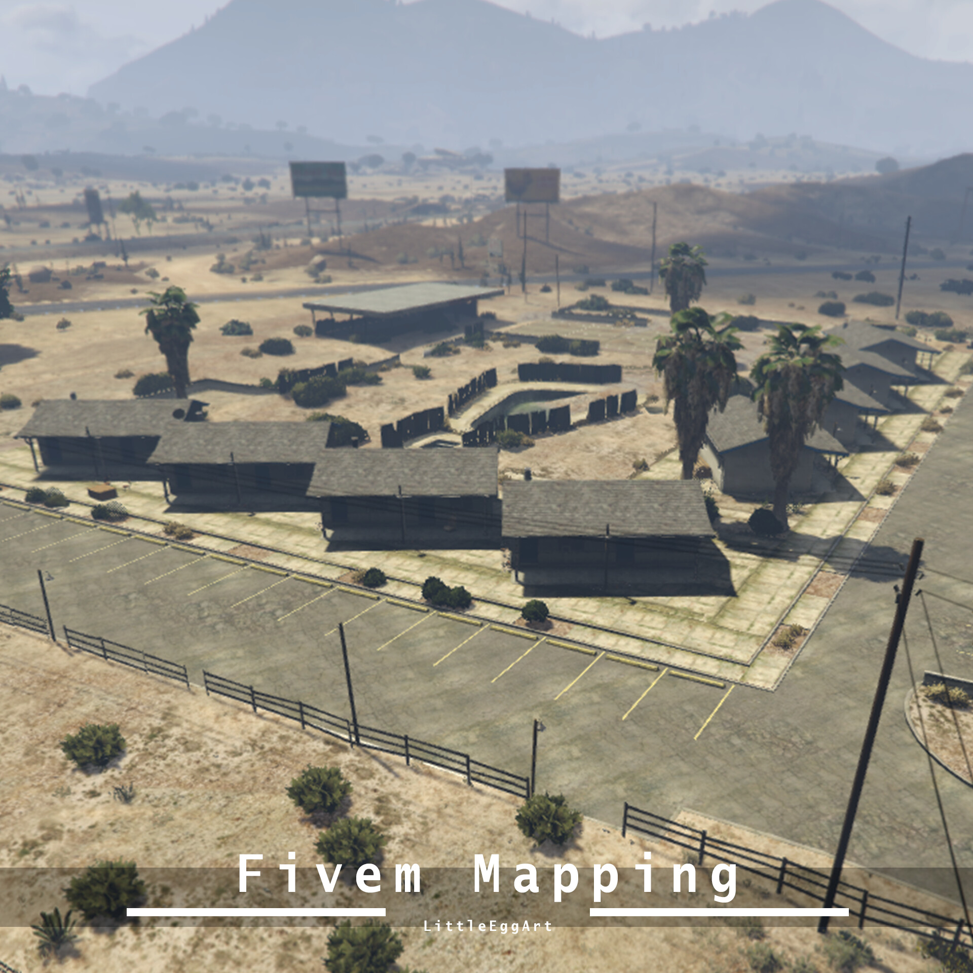 ArtStation - Sandy Motel