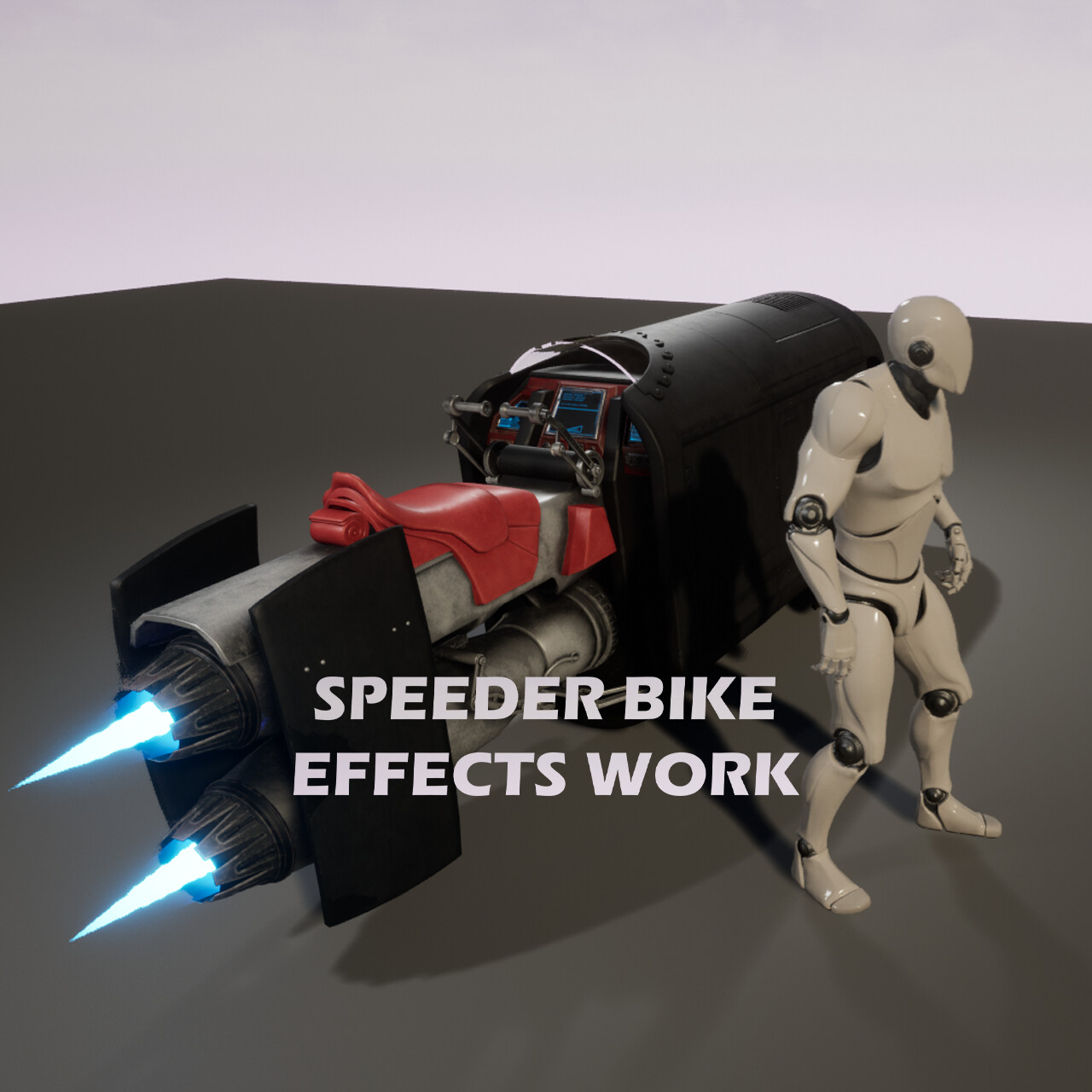 ArtStation - Speeder Bike Effects Work
