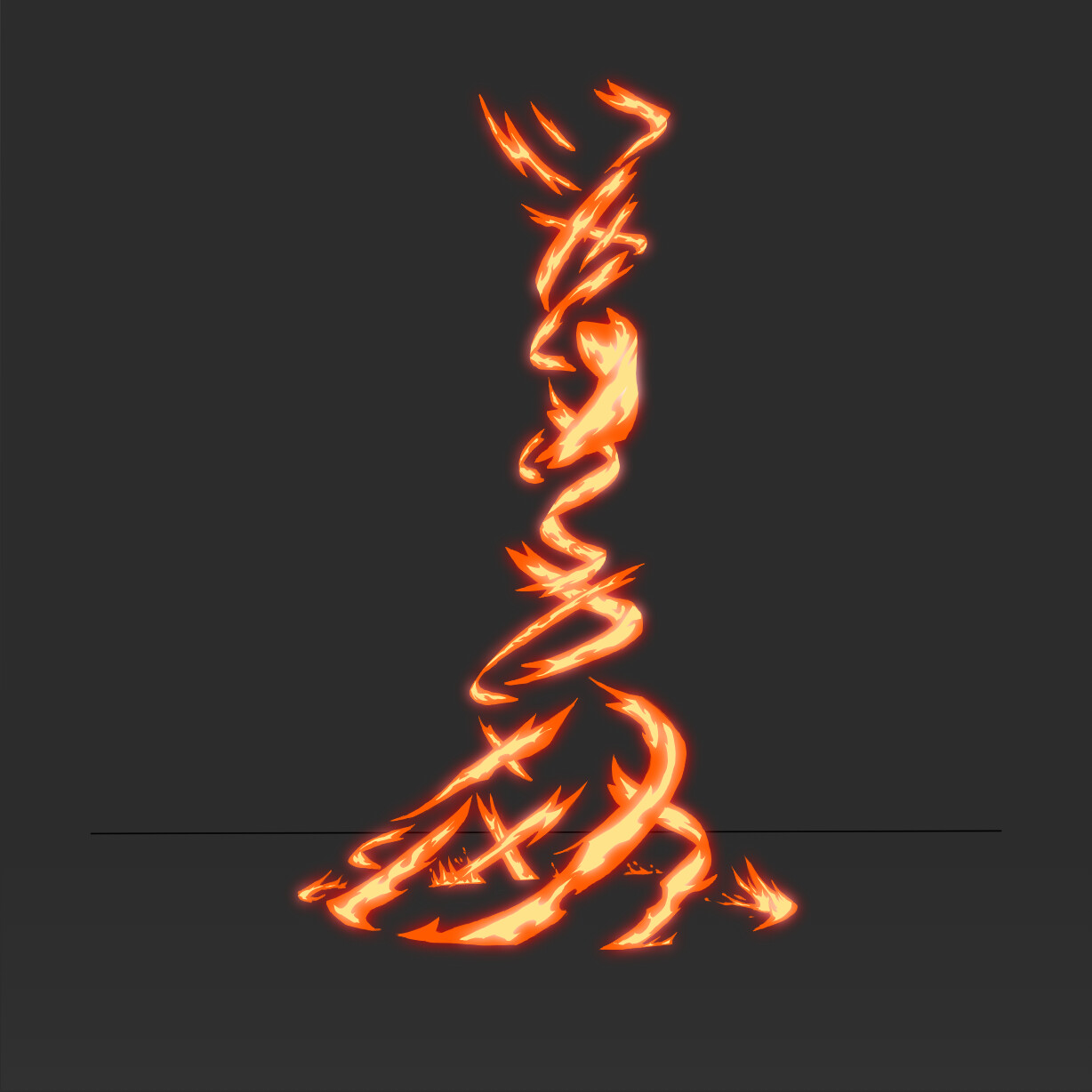 ArtStation - Fire study