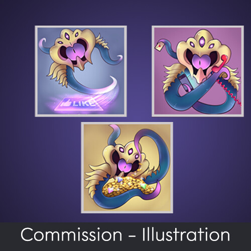 ArtStation - Twitch Icon - Vel'koz