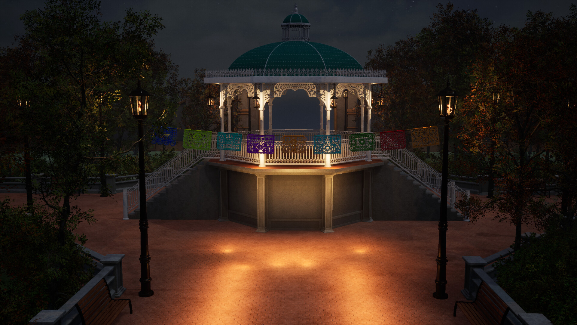 ArtStation - Quiosco de Pueblo