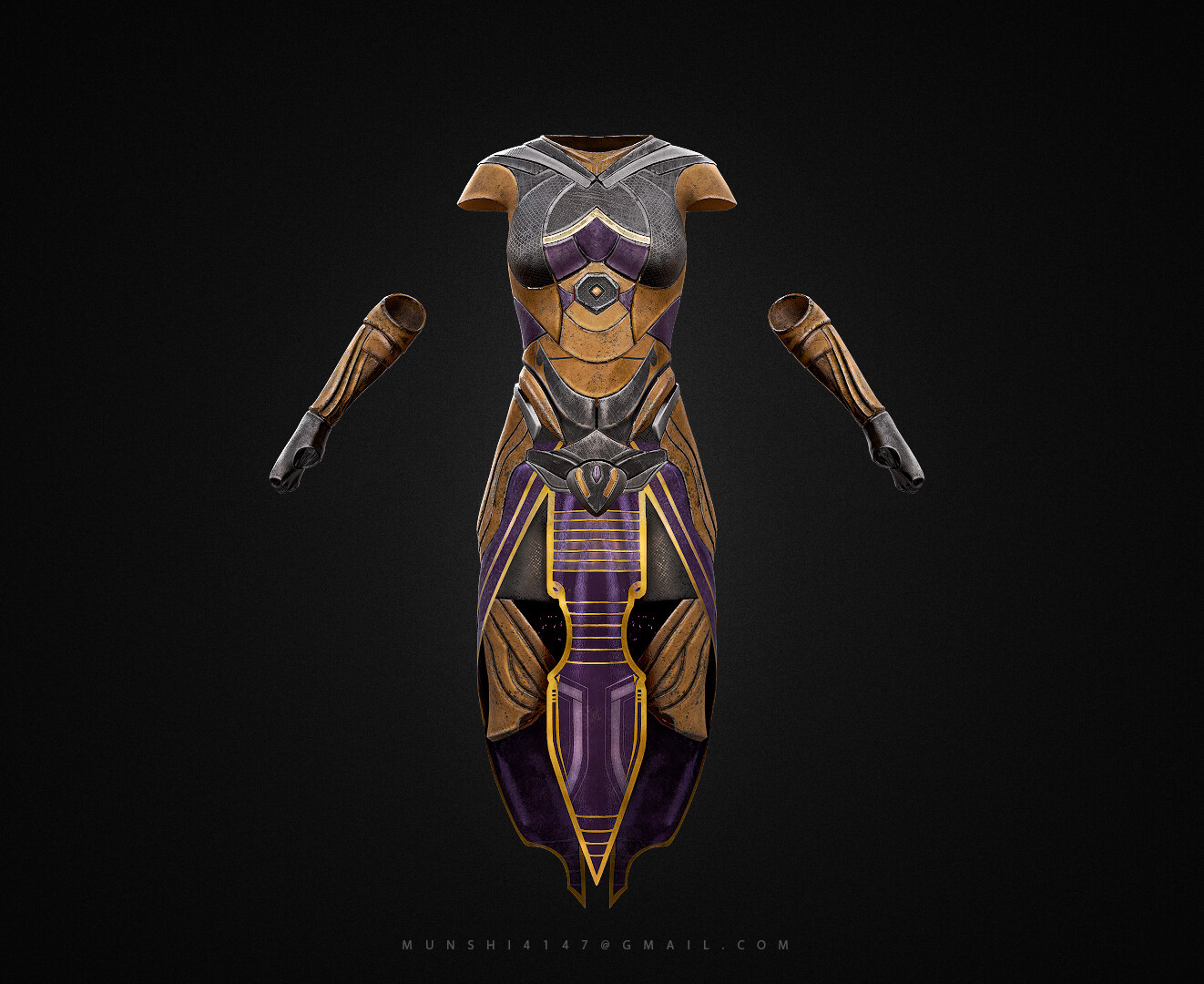 ArtStation - elf suit