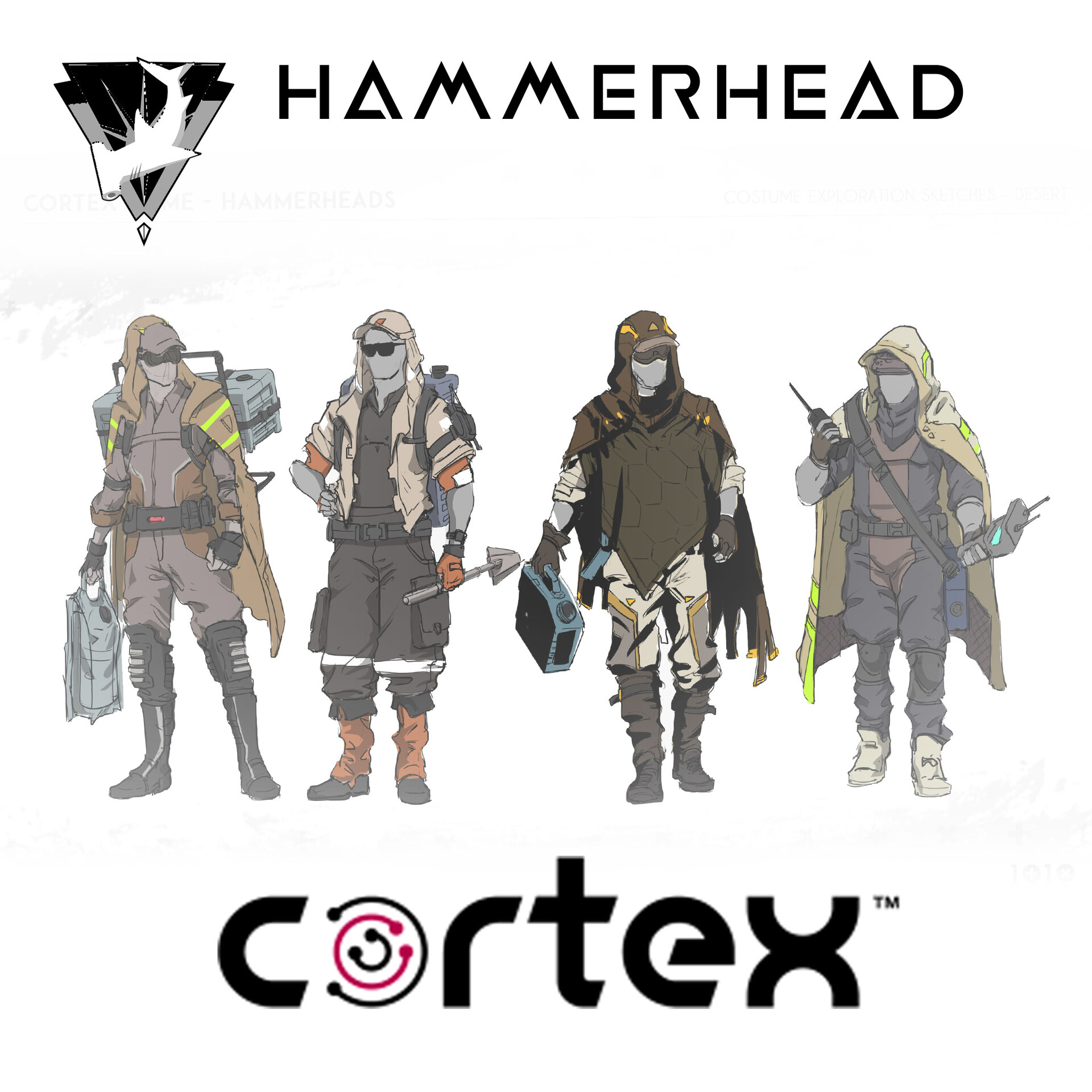 ArtStation - CORTEX PRIME RPG : HAMMERHEAD - Character Designs