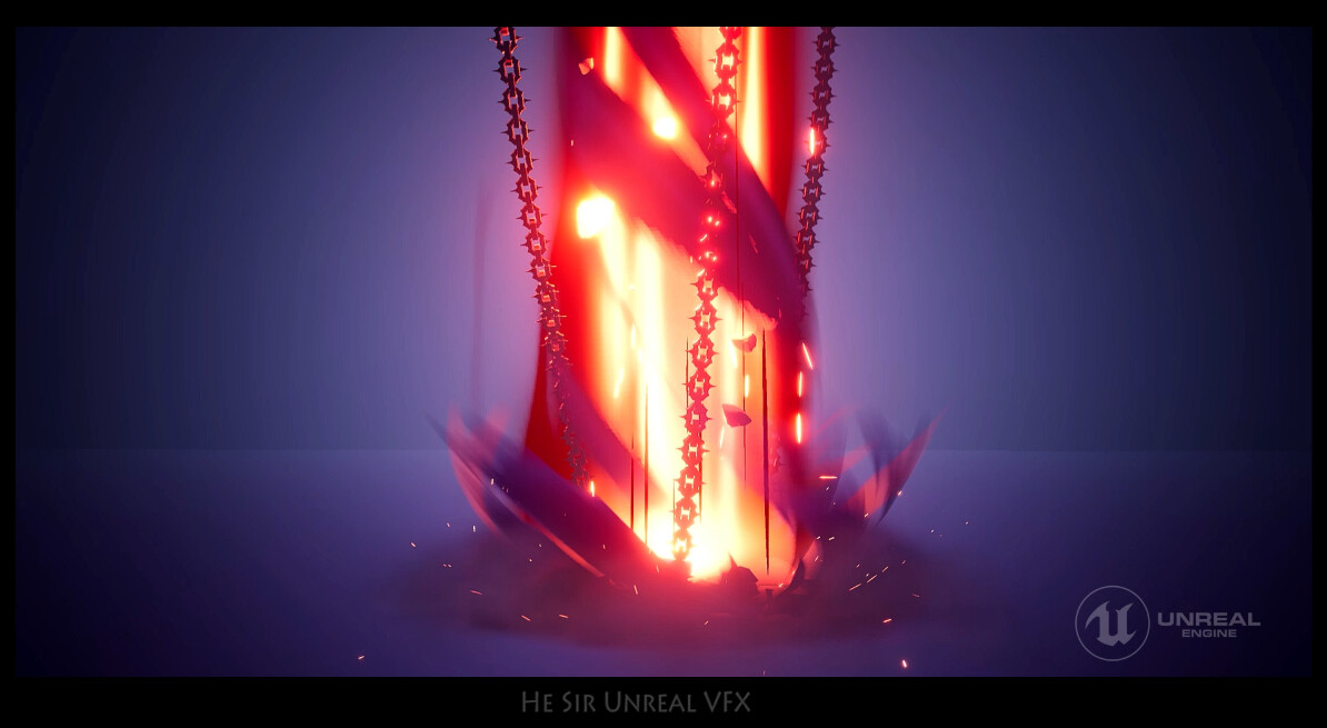 ArtStation - Unreal VFX Practise (Fire Reel)