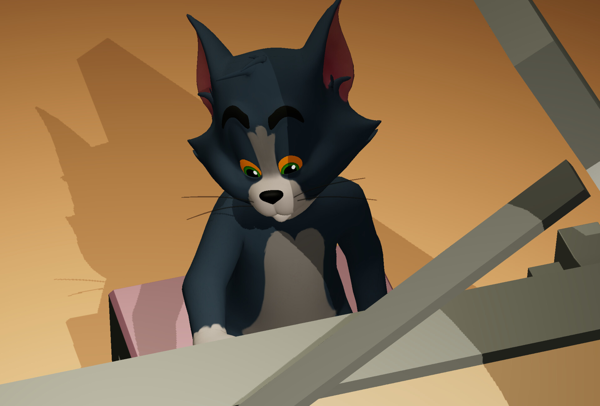 ArtStation - Animation of Tom playing the piano