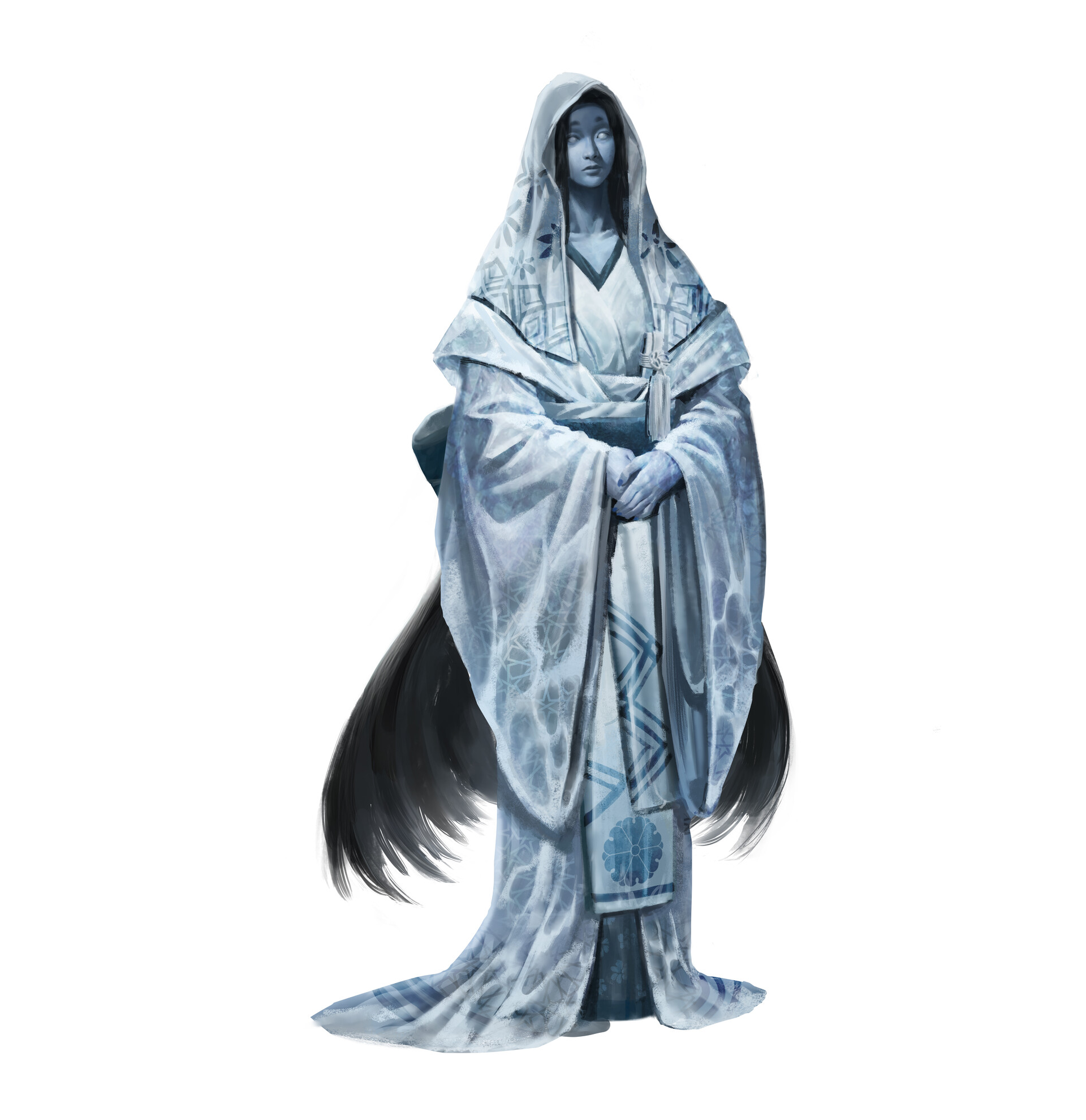 ArtStation - 雪女 Yuki Onna