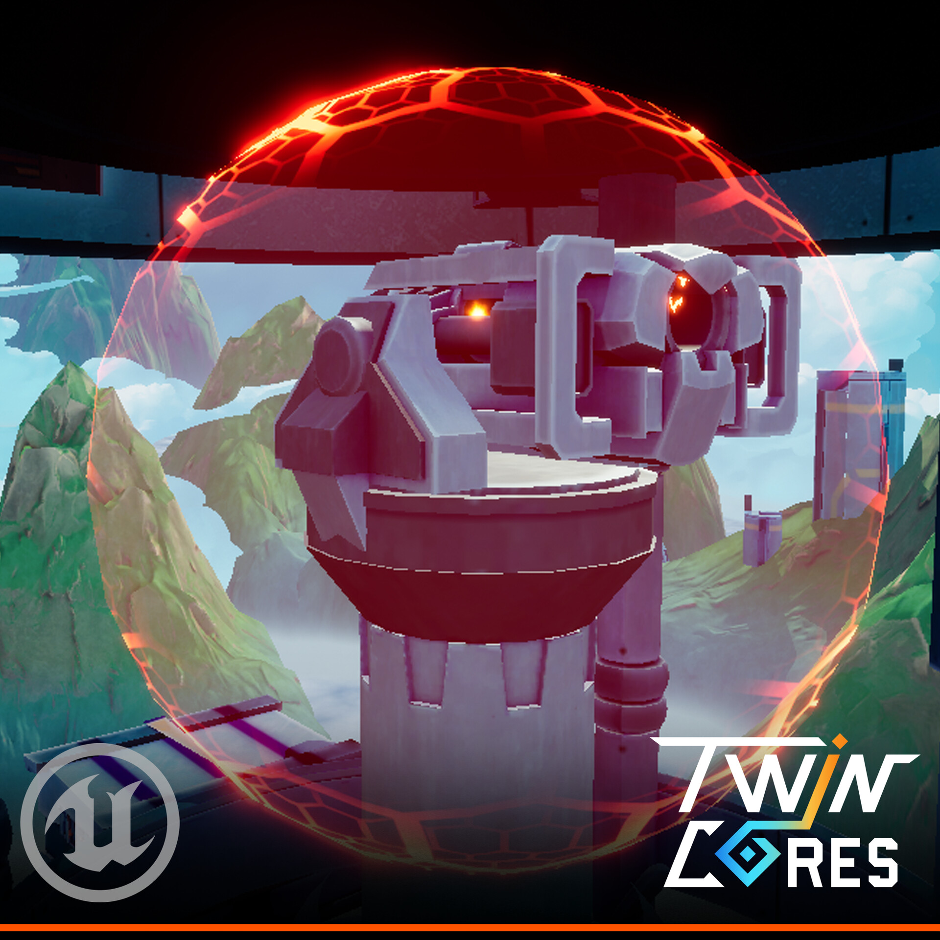 ArtStation - [Graduation Project] Twin Cores - Motherbase FX