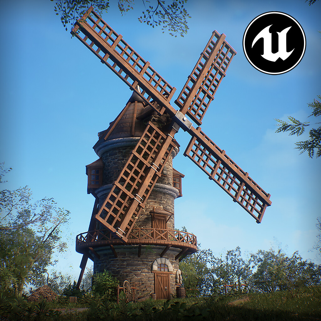 ArtStation - Modular Windmill