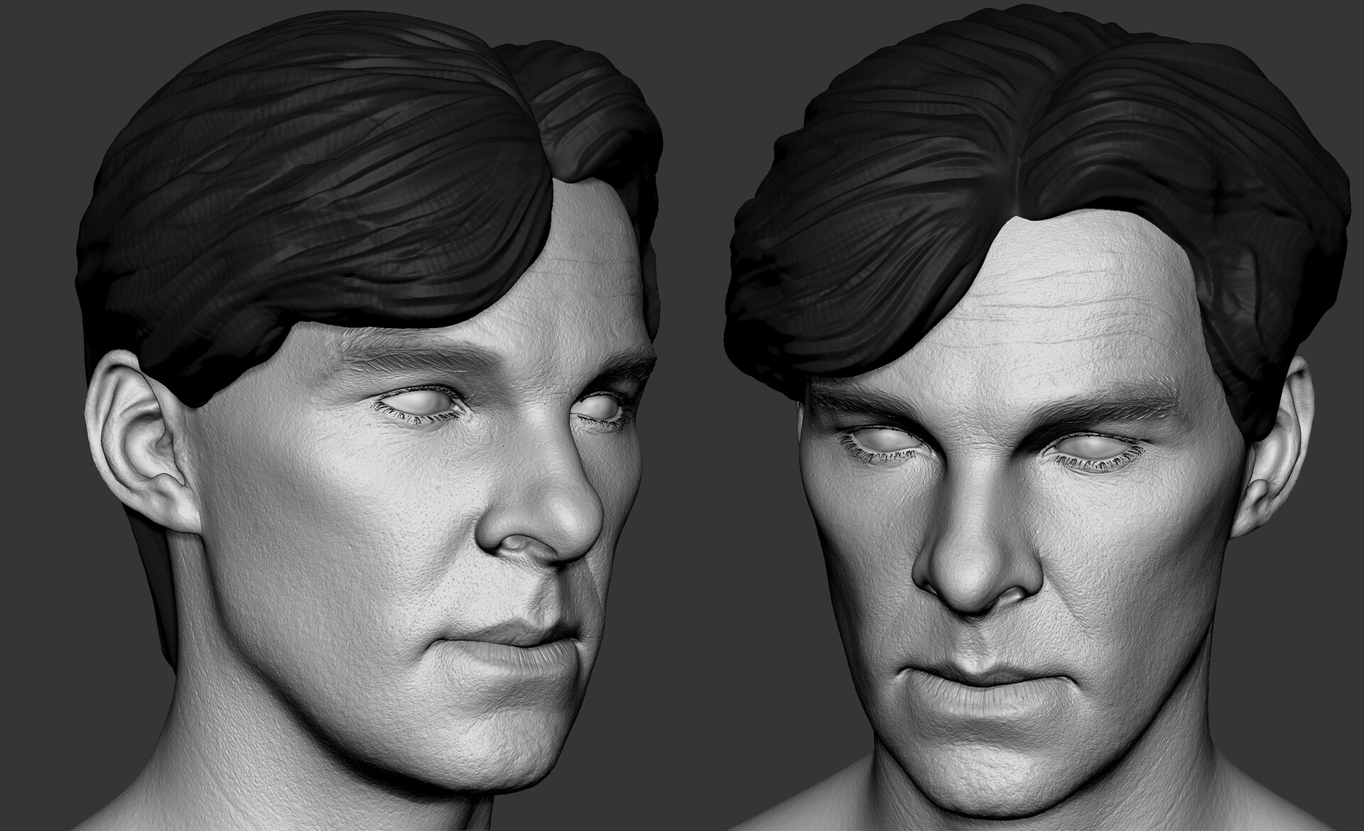 ArtStation - Benedict Cumberbatch - Likeness