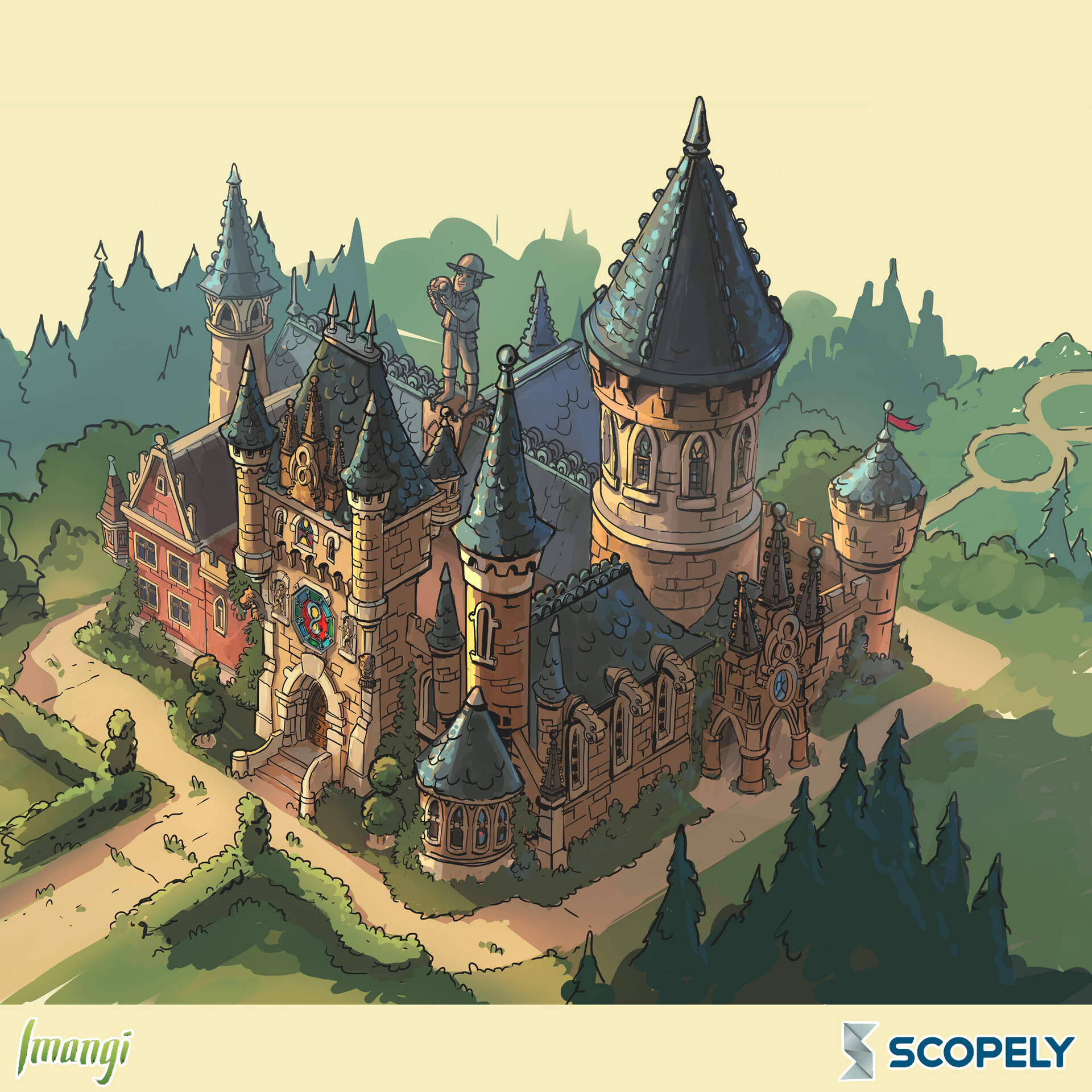 ArtStation - Temple Run puzzle adventures