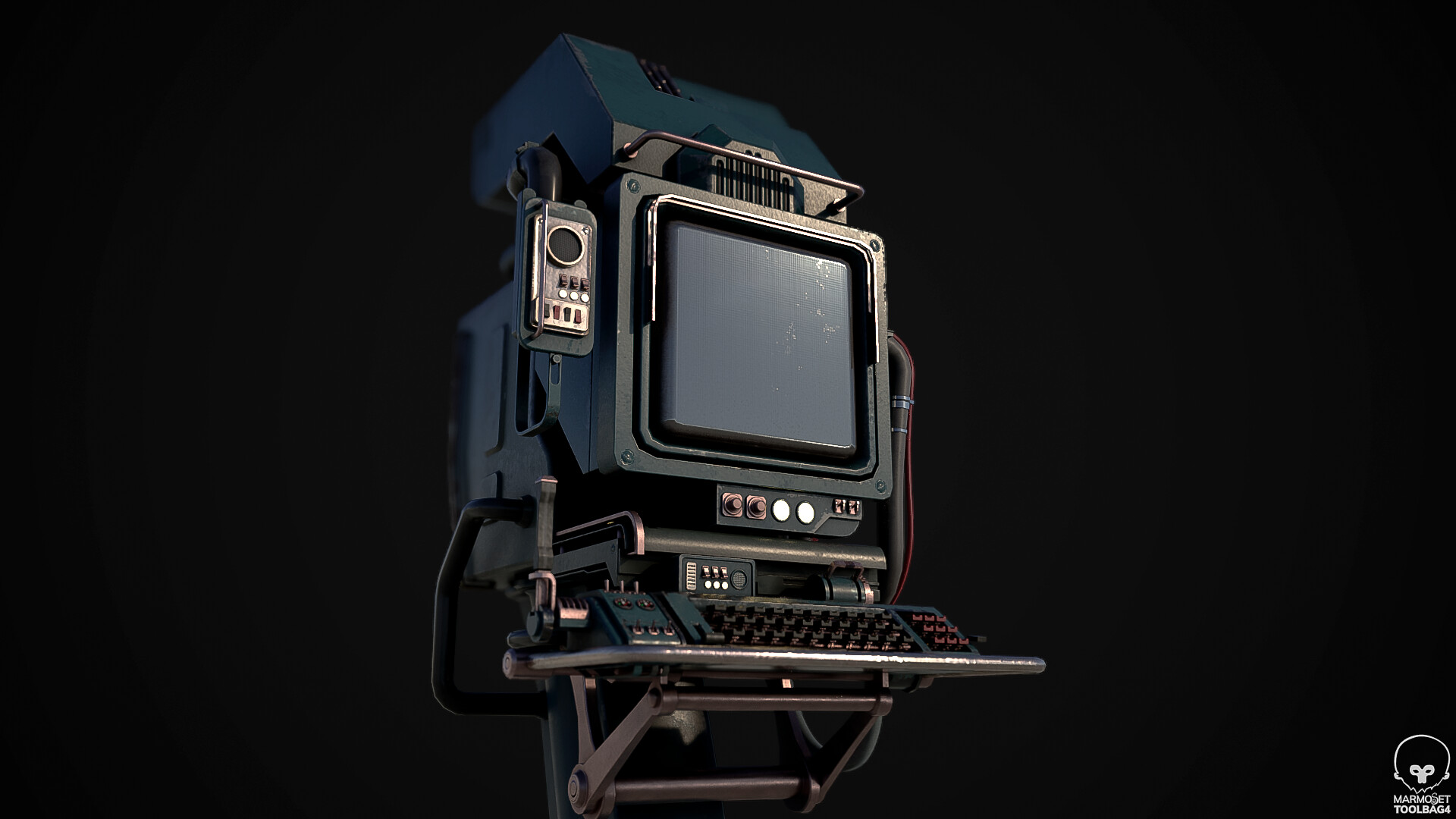 ArtStation - Sci-Fi Computer - Outer Worlds.