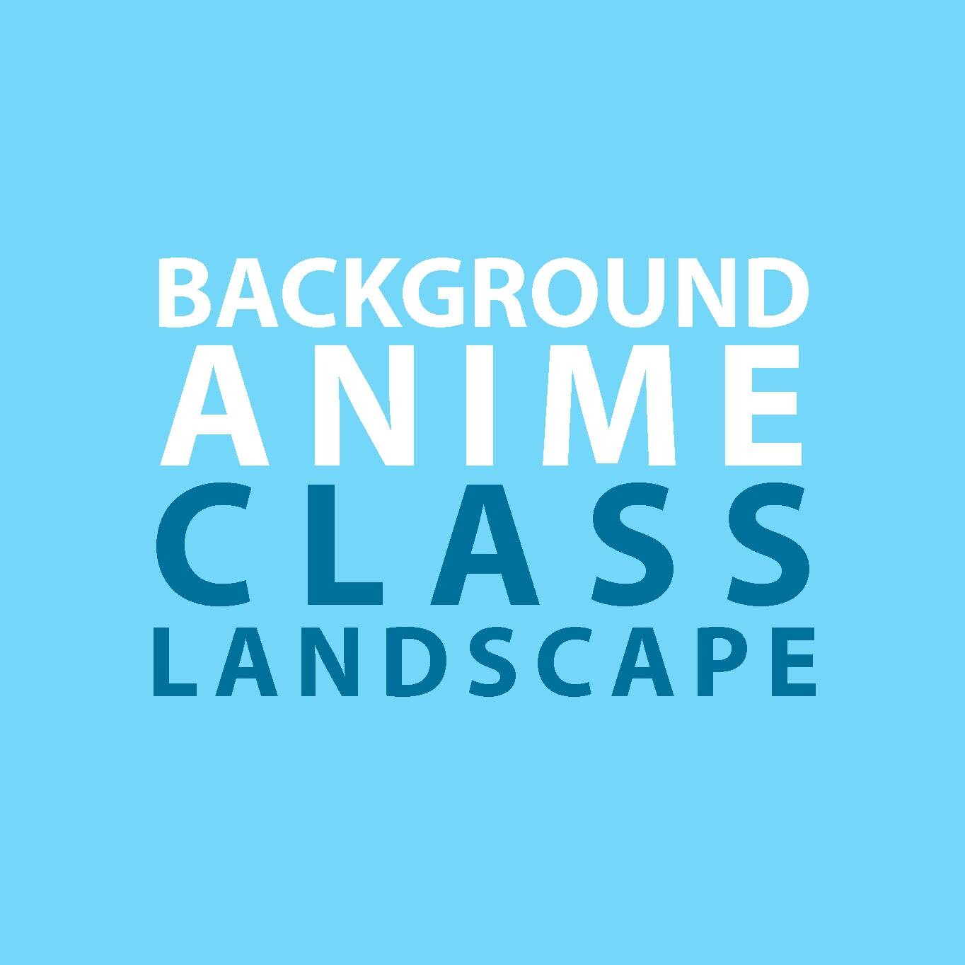 ArtStation - Background Anime Basic 09 CLASS