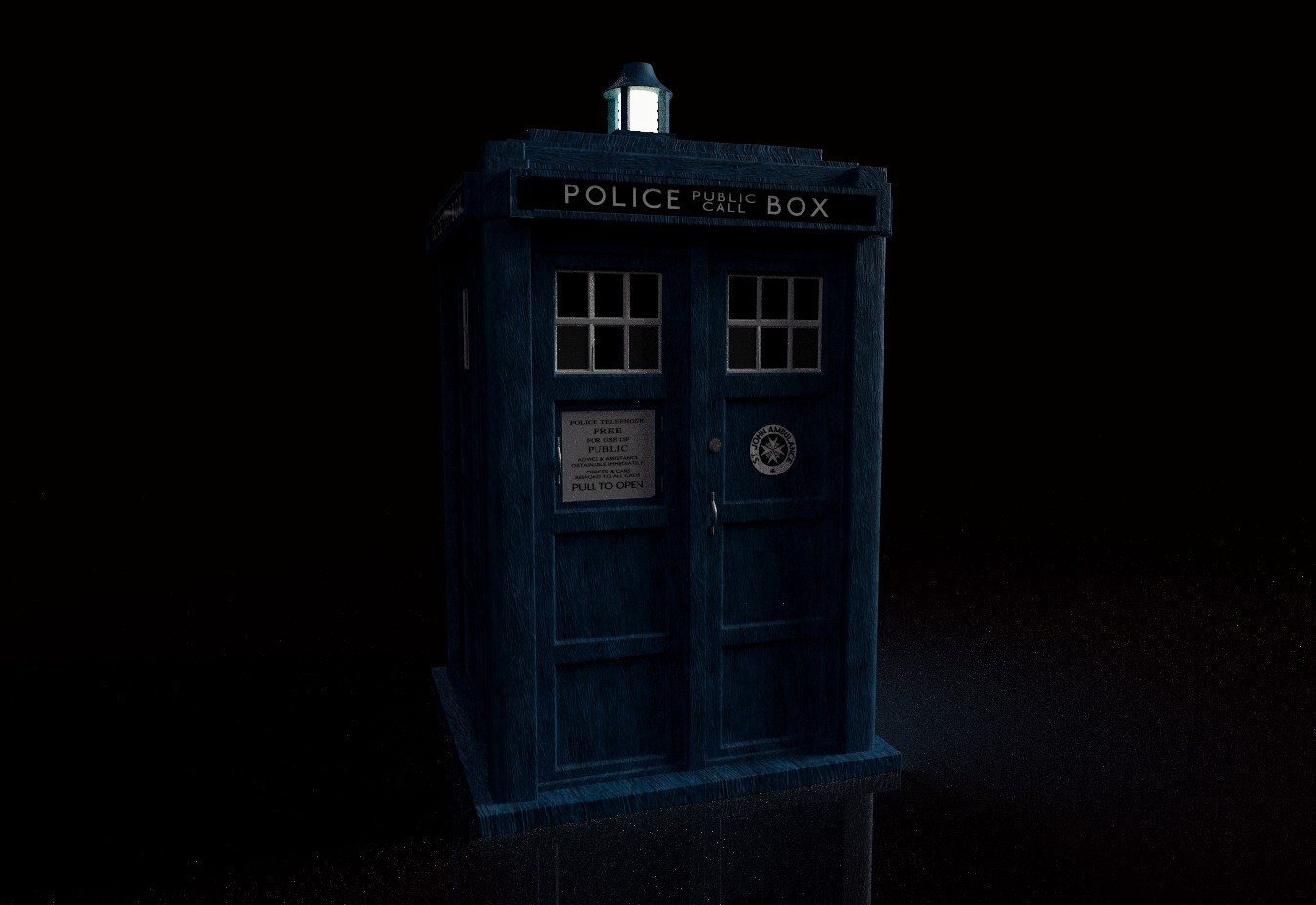 ArtStation - TARDIS