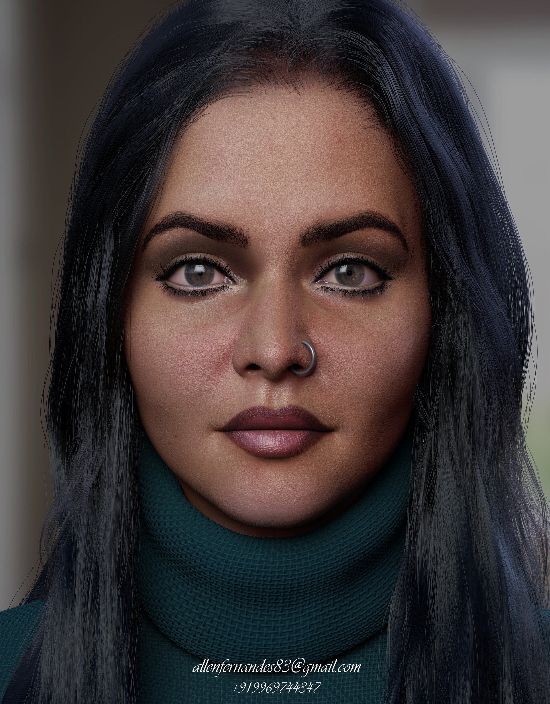 ArtStation - Neena Ingale 3D Model