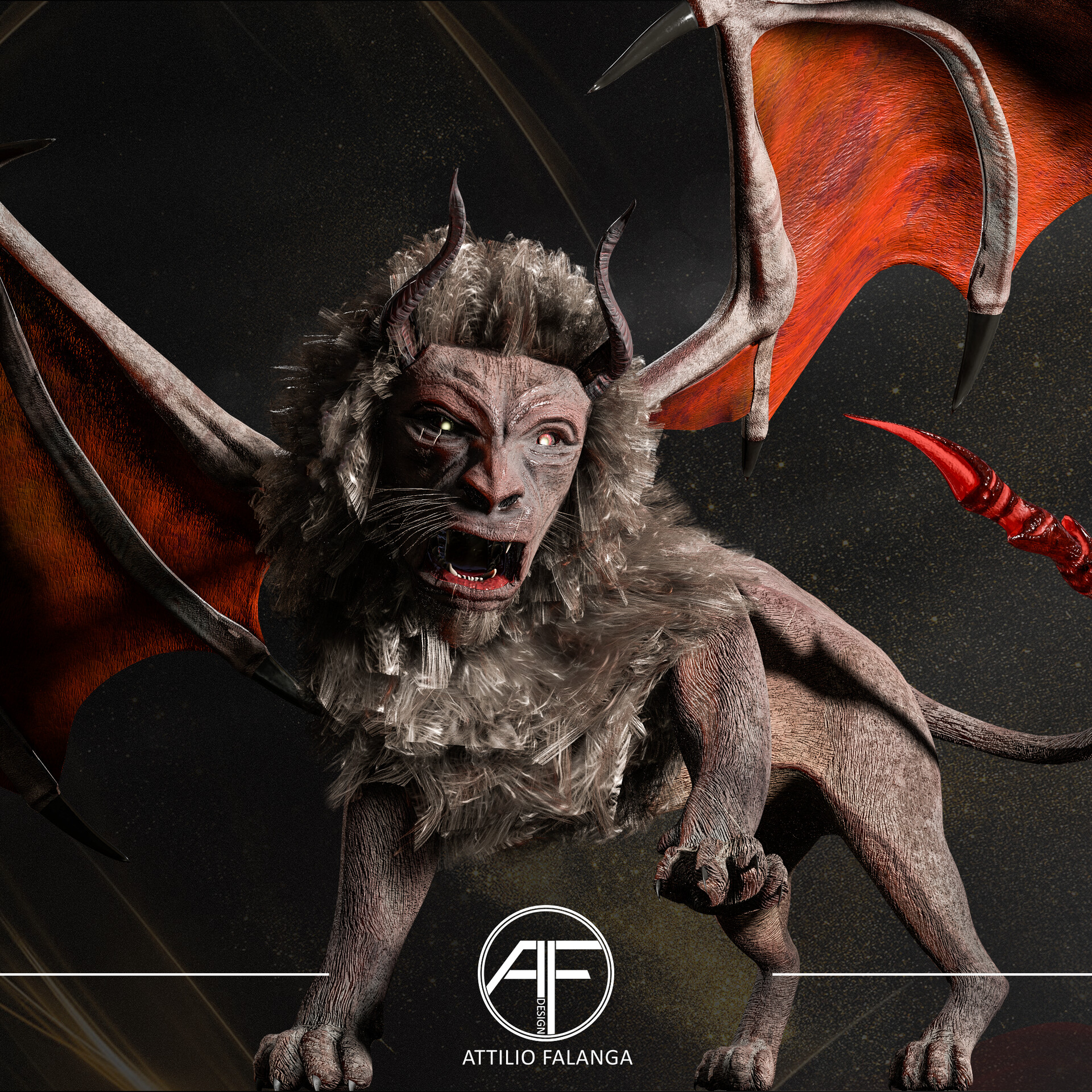 ArtStation - Manticore Creature