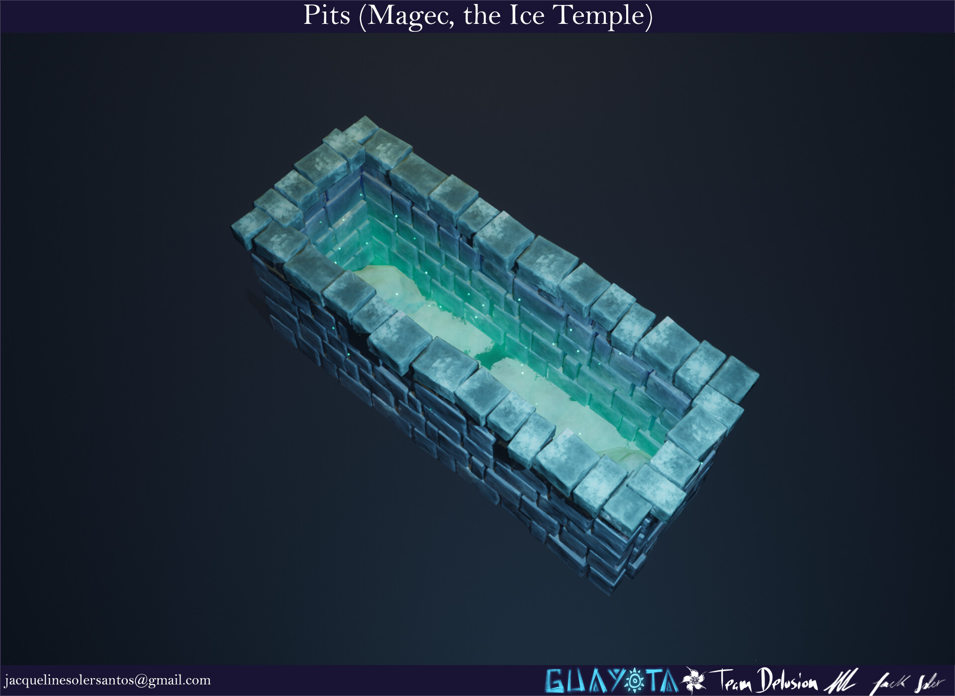 ArtStation - Pits (Magec, the Ice Temple)