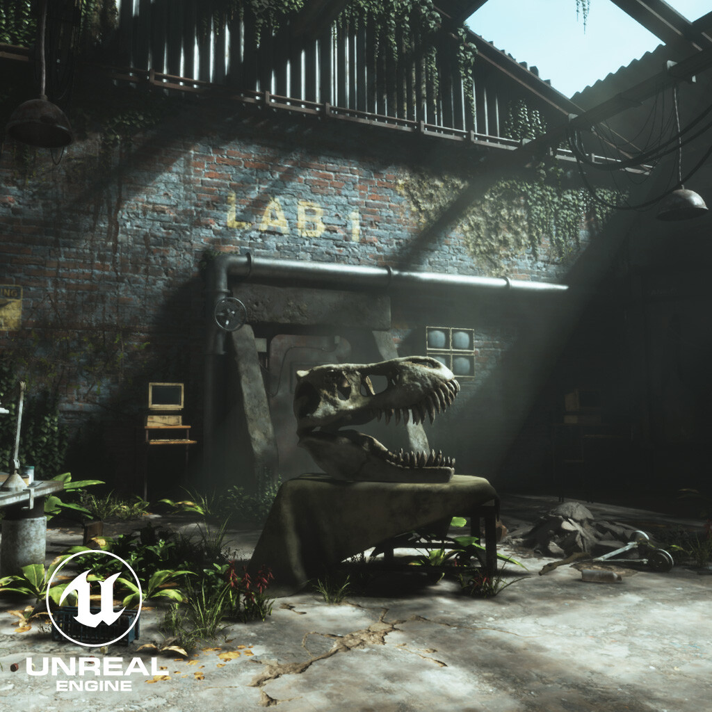 ArtStation - The Abandoned Lab