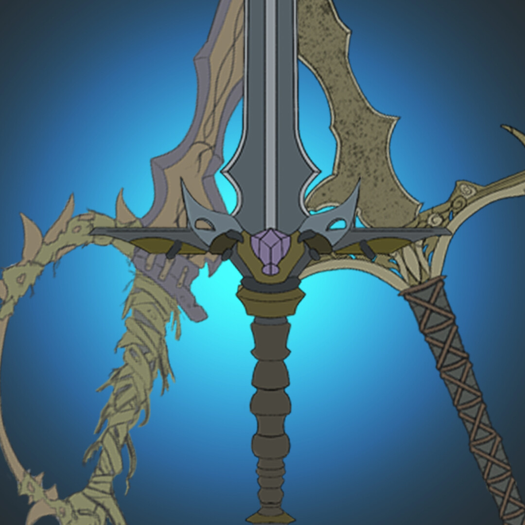 ArtStation - Sword Study