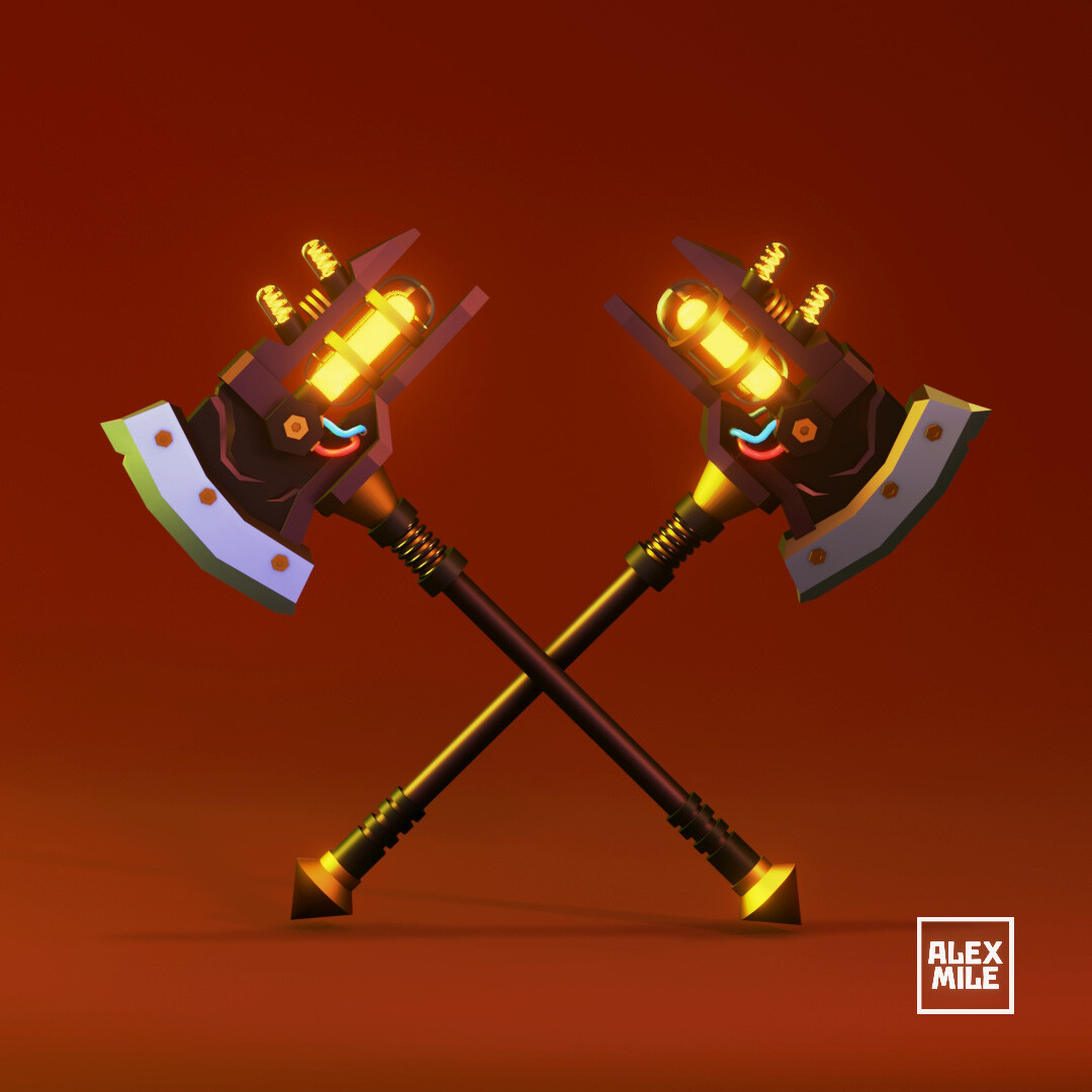ArtStation - Axe // by alexmile