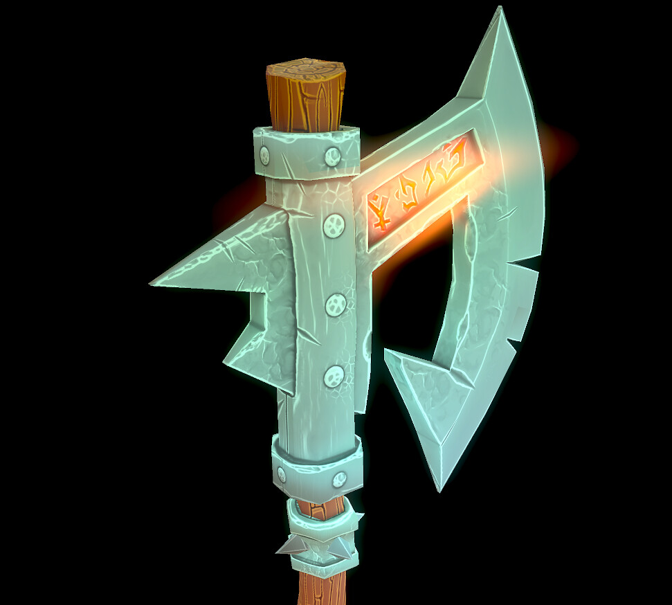 ArtStation - Rune Axe