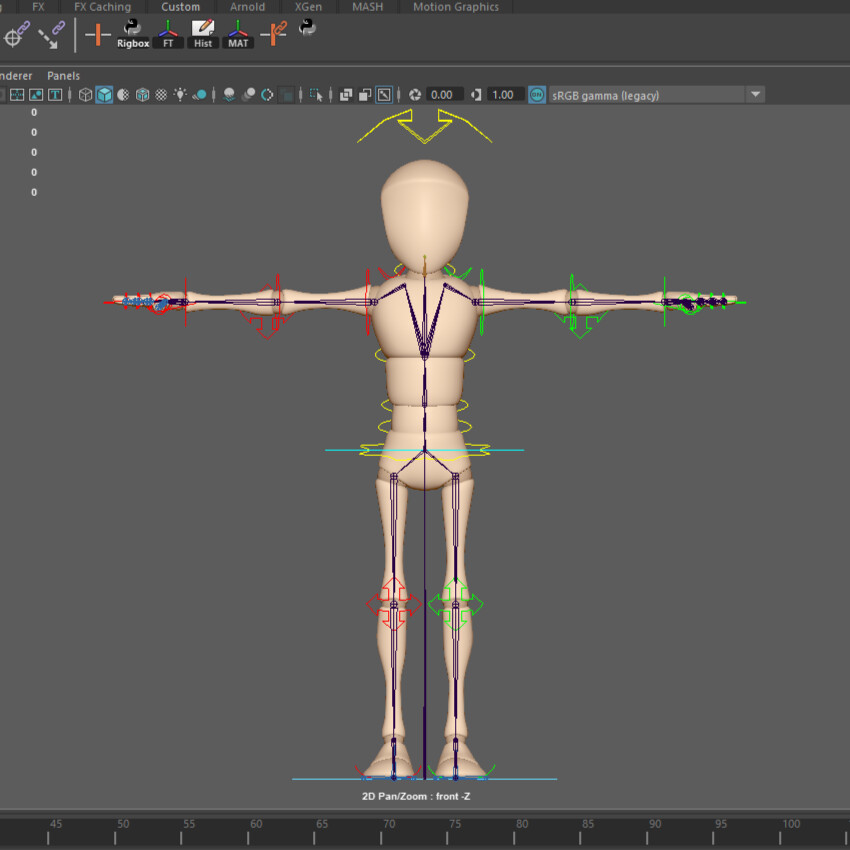 ArtStation - Bipedal Rigging Reel
