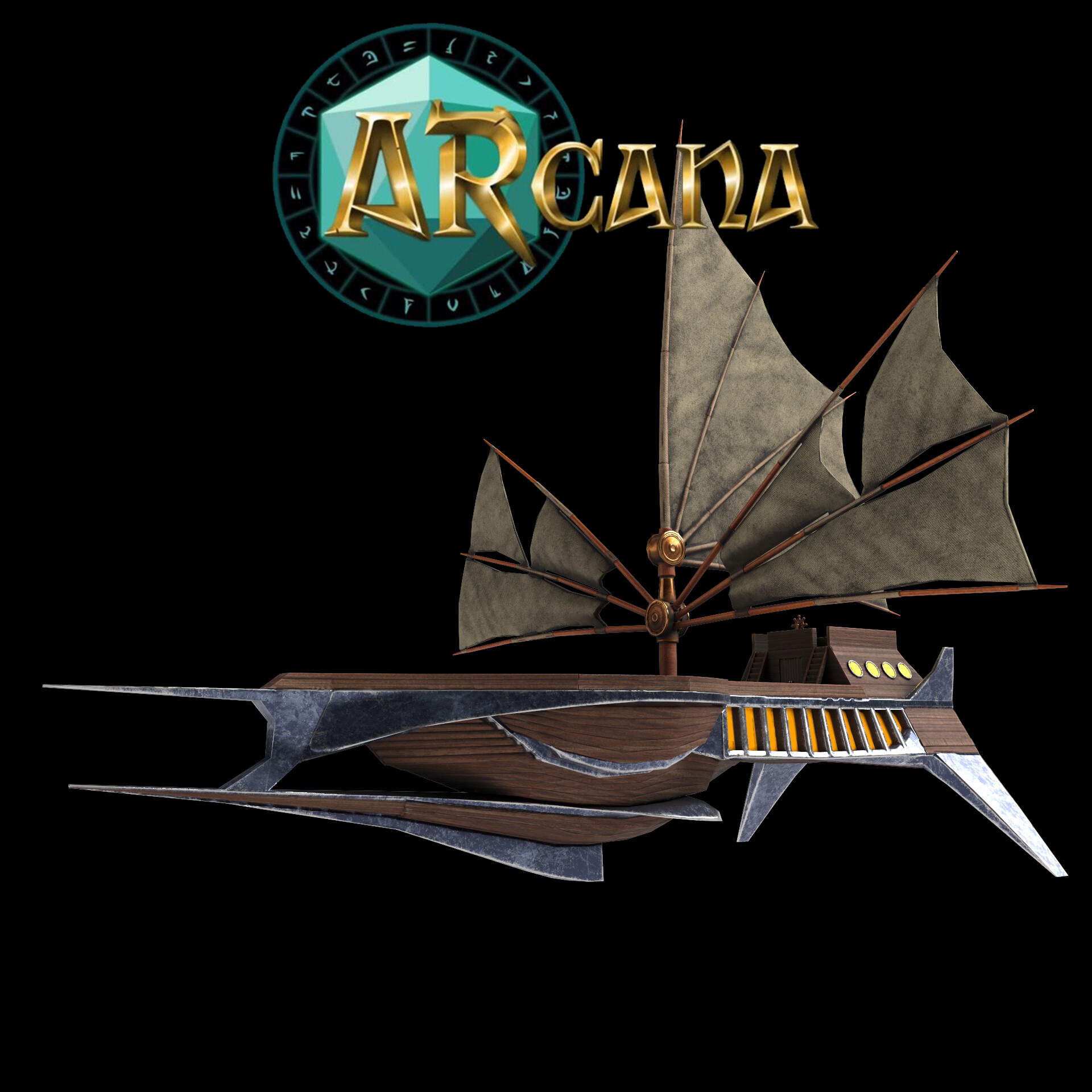 ArtStation - Spelljammer ship